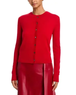 Co Fitted Cashmere Cardigan