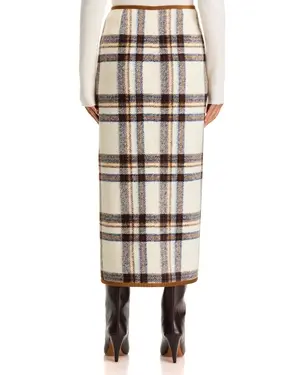 TOCCIN Leia Printed Wrap Skirt