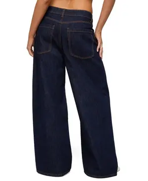 EDIKTED Juanita Low Rise Baggy Jeans