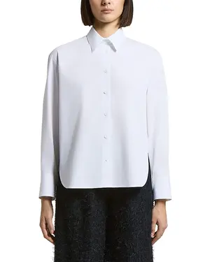 Peserico Stretch Cotton Poplin Shirt - Flash White