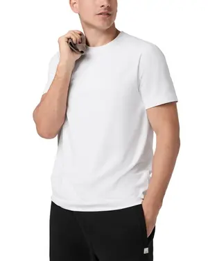 Vuori Ponto Performance Crewneck T-shirt - White