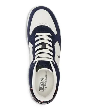 Polo Ralph Lauren Masters Court Leather Brogue Sneakers