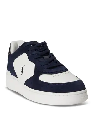 Polo Ralph Lauren Masters Court Leather Brogue Sneakers