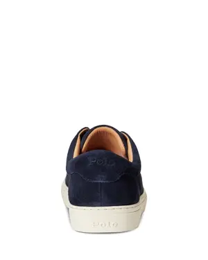 Polo Ralph Lauren Jermain Ii Leather Low Top Sneakers