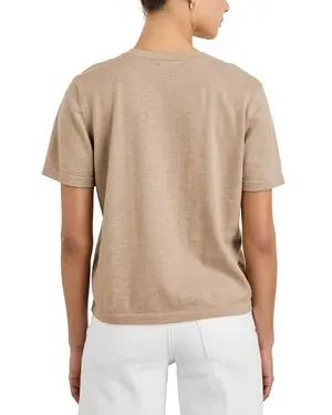 Rails Round Neck Cotton-blend Sweater Top
