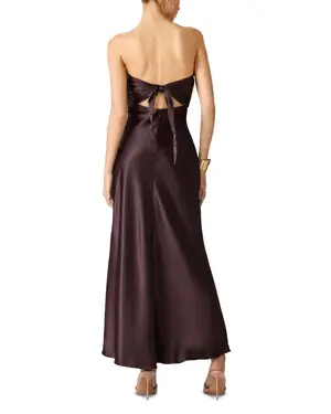 Steve Madden Elaia Gown - Deep Fig