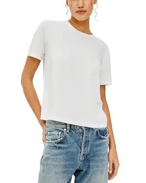 Rails Cotton-blend Round-neck Sweater Top