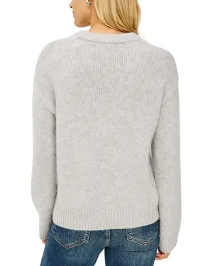 Rails Helly Rib Trim Crewneck Sweater