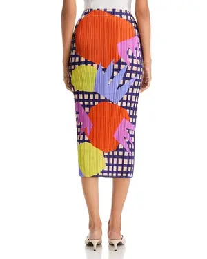 Issey Miyake Midi Skirt