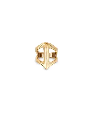 UNODE50 Unode50 18k Gold-Plated Manta Ray Ring Gold