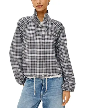 Rails Blake Stand Collar Drawstring Jacket