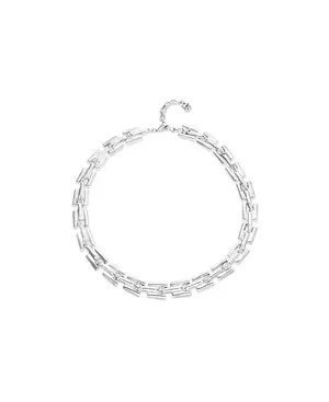 UNODE50 Sterling Plated Link Necklace - Silver