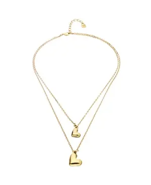 UNODE50 Double Heart Necklace