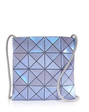 Issey Miyake Lucent Small One Tone Shoulder Bag - Blue Gray