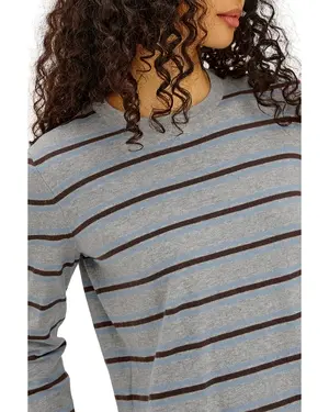 Rails Striped Long Sleeve Tee