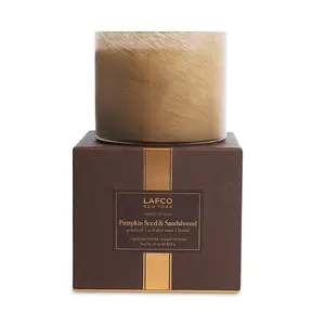 LAFCO NEW YORK Pumpkin Seed & Sandalwood 3-wick Candle 30 Oz - No Color