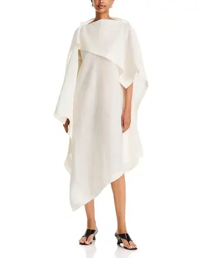Issey Miyake All Squares Midi Dress - White