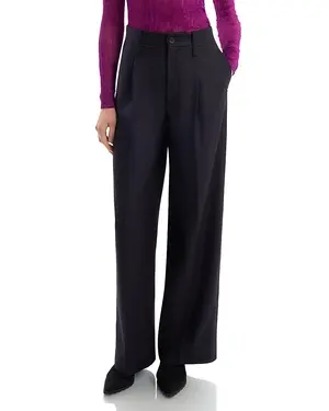Issey Miyake Darted Waist Pants - Black