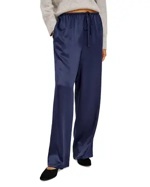 Rails Virgo Drawstring Wide Leg Pants - Navy