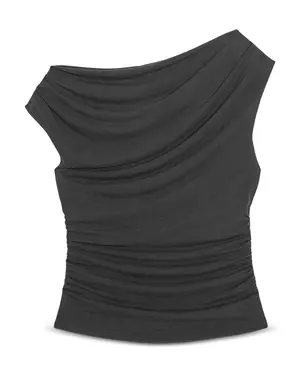 Rails Dominic Draped Boat Neck Top