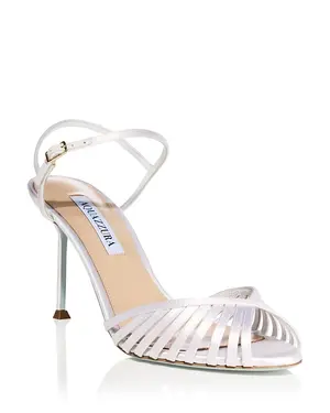 AQUAZZURA Hold Me 85 Sandals - White