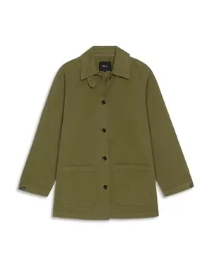 Rails Stafford Cotton Button Front Jacket
