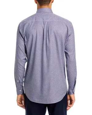 Peter Millar Liam Crown Soft Twill Classic Fit Sport Shirt - Grapeseed