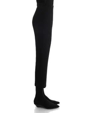 Issey Miyake Rhombus Pleat Textured Crop Pants