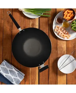 JOYCE CHEN Professional Series Nonstick 14 Wok Bundle, 5 Piece, 20 L X 15 W X 15 H