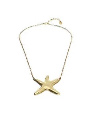 UNODE50 Tone Star Pendant Necklace - Gold