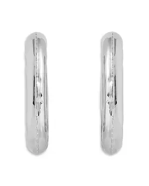 Rabanne Boucle D'oreille Hoop Earrings - Silver