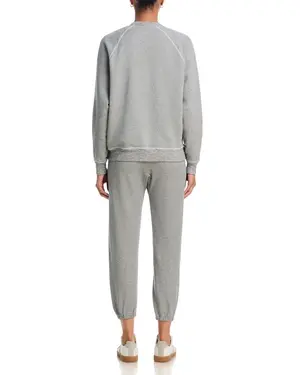 The Great. The Stadium Cotton Blend Ankle Sweatpants