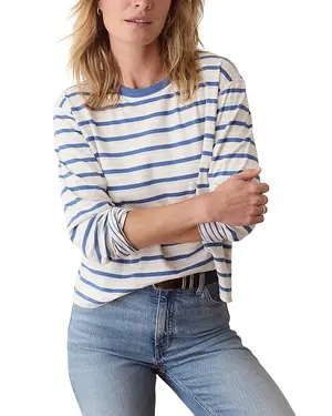 Marine Layer Juno Double Knit Long Sleeve Tee