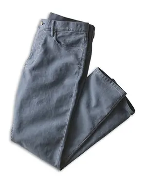 Marine Layer Five Pocket Flex Terry Slim Straight Pants - True Navy