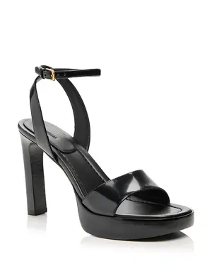 Balenciaga Fargo Platform Sandals - Black