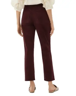 Karen Kane High Rise Corduroy Ankle Pants