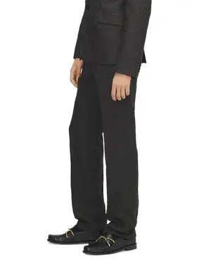 Alexander McQueen Skull Jacquard Tailored Trousers