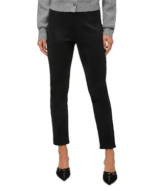 Fifteen Twenty Danae Ankle Slit Pants - Black