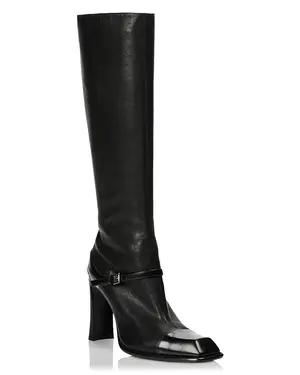 Alexander McQueen Knee High Boots - Black