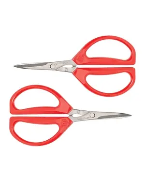 JOYCE CHEN Original Unlimited Kitchen Scissors 2-pack, 3.25 L X 0.4 W X 6.3 H - Red