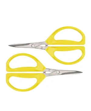 JOYCE CHEN Original Unlimited Kitchen Scissors 2-pack, 3.25 L X 0.4 W X 6.3 H - Yellow