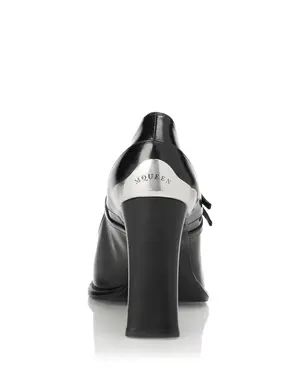 Alexander McQueen Leather Mary Jane Pumps