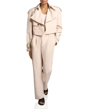 Wardrobe.NYC Clean Perfecto Trench Coat