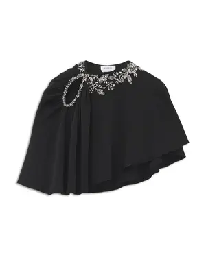 Alexander McQueen Bugle Bead & Crystal Cape