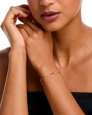 Bloomingdale'S Ruby And Diamond Tennis Bracelet In 14k Yellow