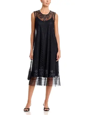 Johnny Was Luigiana Midi Slip Dress