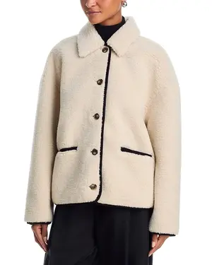Velvet By Graham & Spencer Anika Long Sleeve Jacket - Cream
