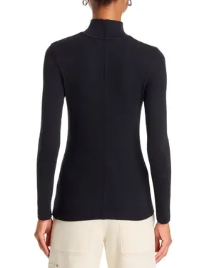FRAME The Rib Turtleneck Tee