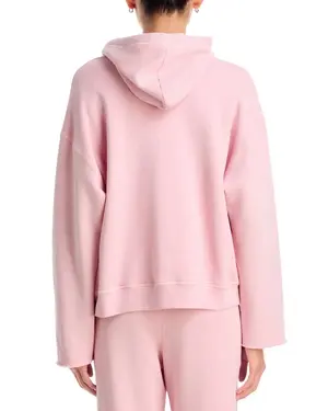 Xirena Chase Cotton Hoodie Sweatshirt - Pink Dust