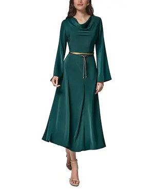 Donna Karan New York Satin Midi Dress - Hudson